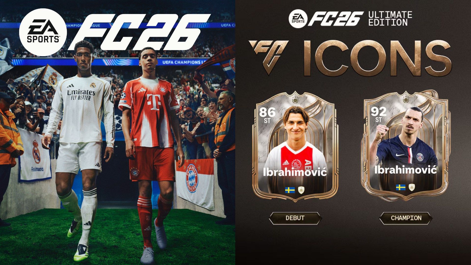 Zlatan Ibrahimovic, Alex Morgan & all the new ICONS on EA Sports FC 26 | Goal.com